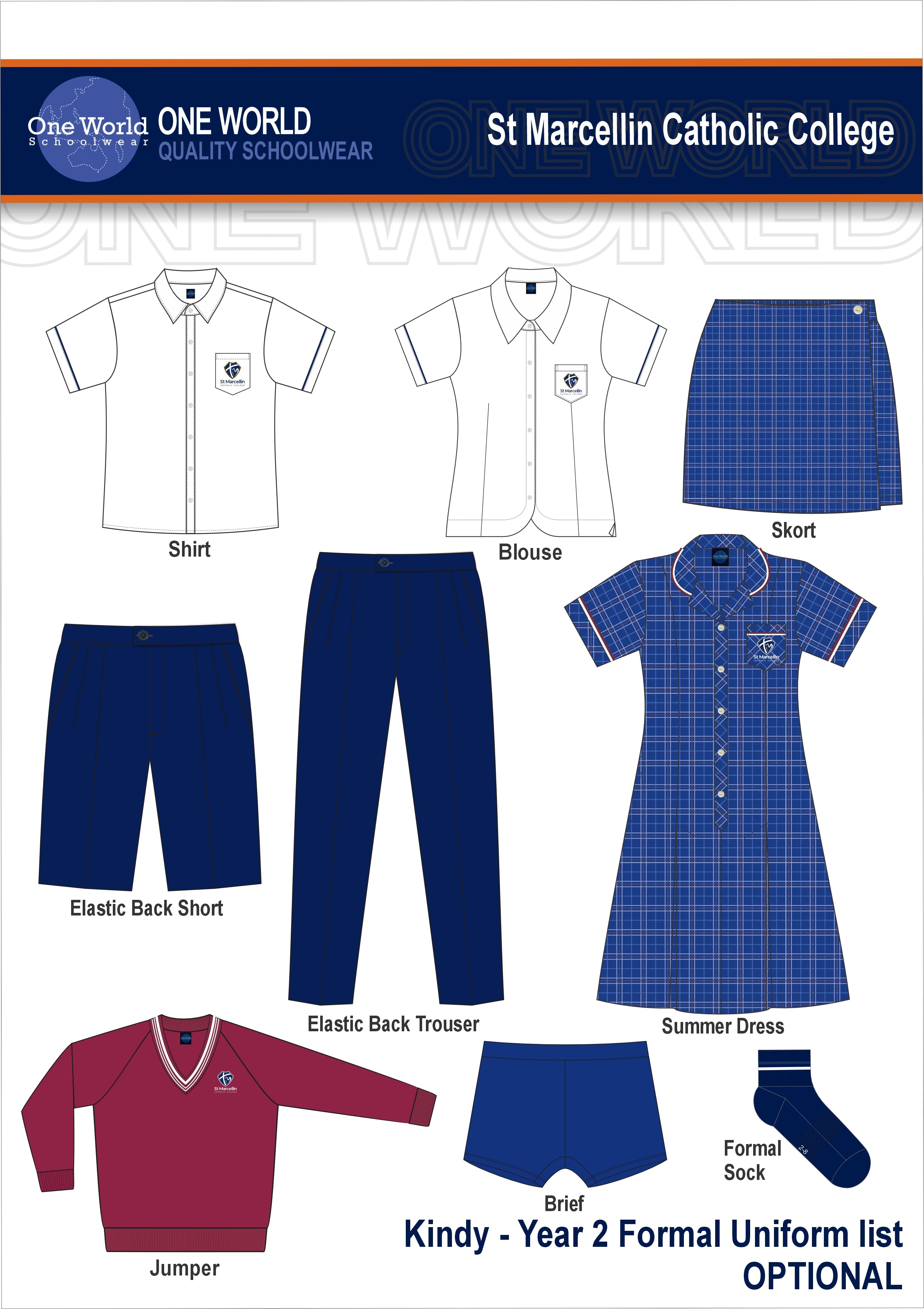 Uniform Guide – St Marcellin Catholic College